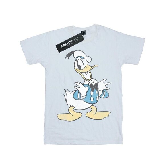 Disney | Shirts & Tops | Disney Boys Donald Duck Posing Tshirt White ...